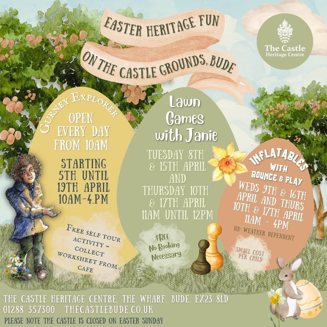 Easter fun on The Castle grounds - Visit Bude | Holidays in Cornwall